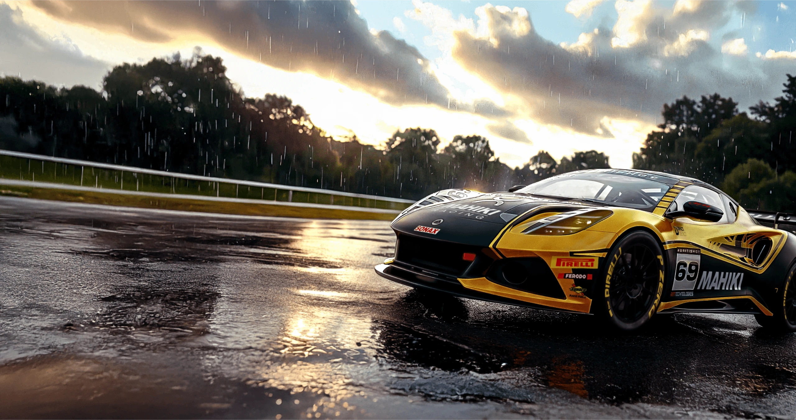 Mahiki Racing Lotus GT4 Race Team Home